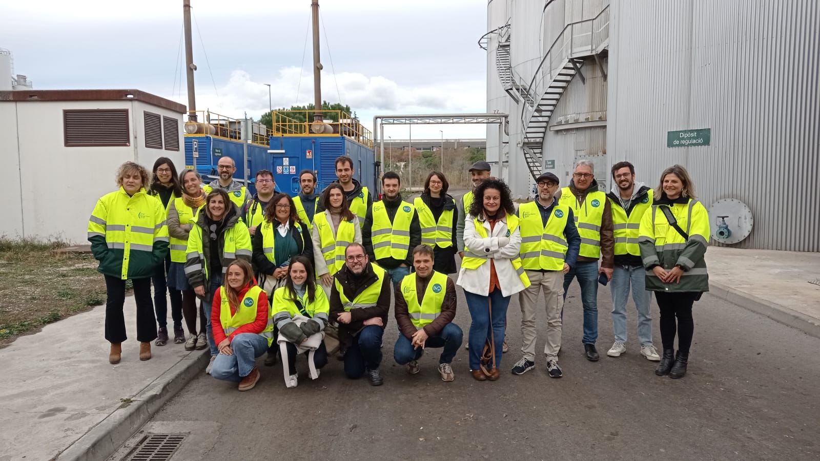 Beta Tech Center — SIMIL Program participants visit Granollers biogas and biomethane plant